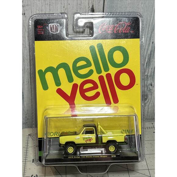 M2 Machines | Toys | New 224 M2 Machines Mello Yello 979 Dodge 150 ...